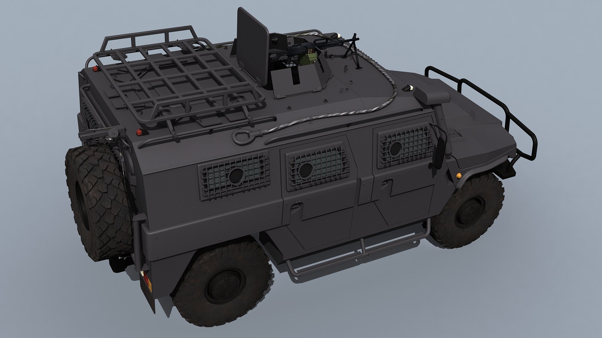 Tigr Tigr-m Vpk 3D Model - TurboSquid 1689536