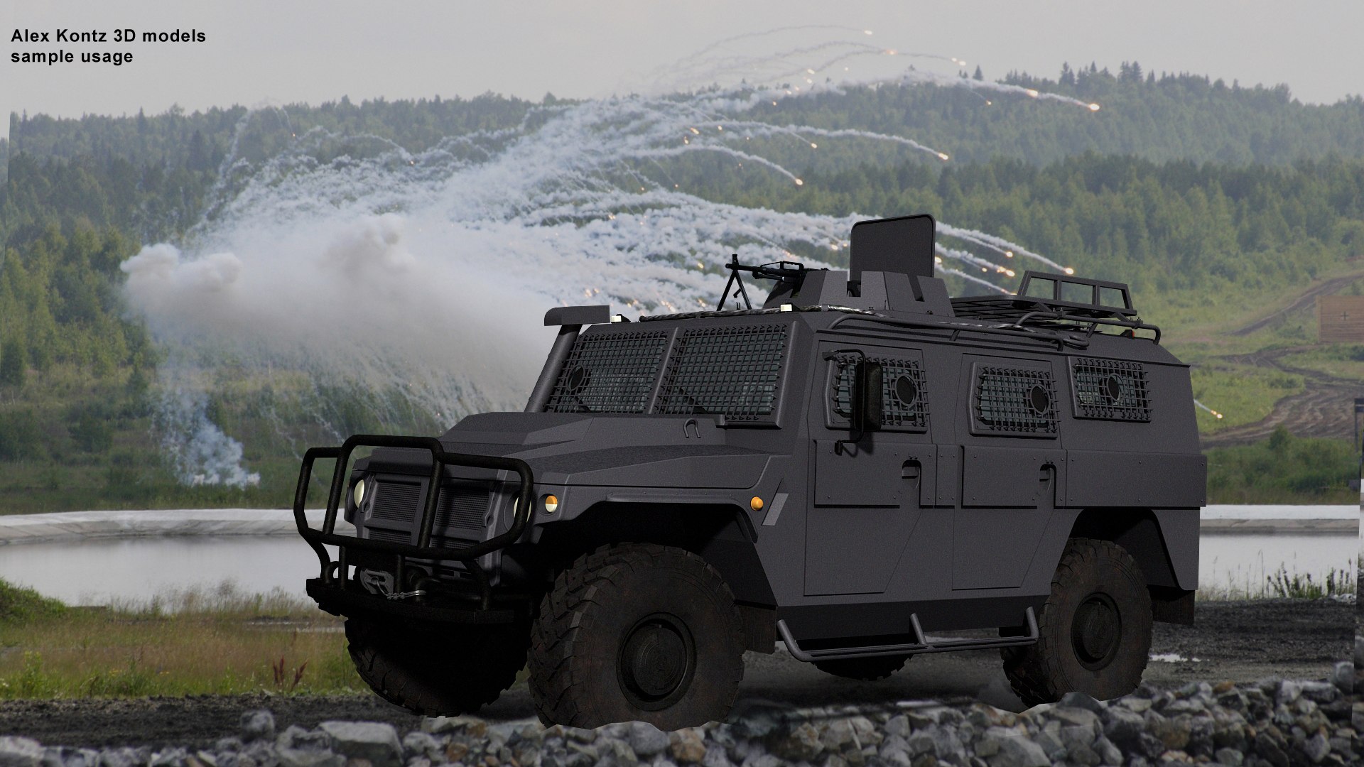 Tigr Tigr-m Vpk 3D Model - TurboSquid 1689536