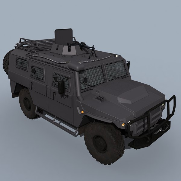 Gaz Tiger 3D Models for Download | TurboSquid