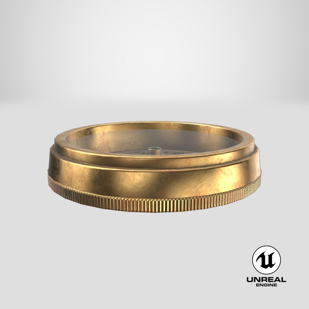 3D Compass Pbr - TurboSquid 1685861