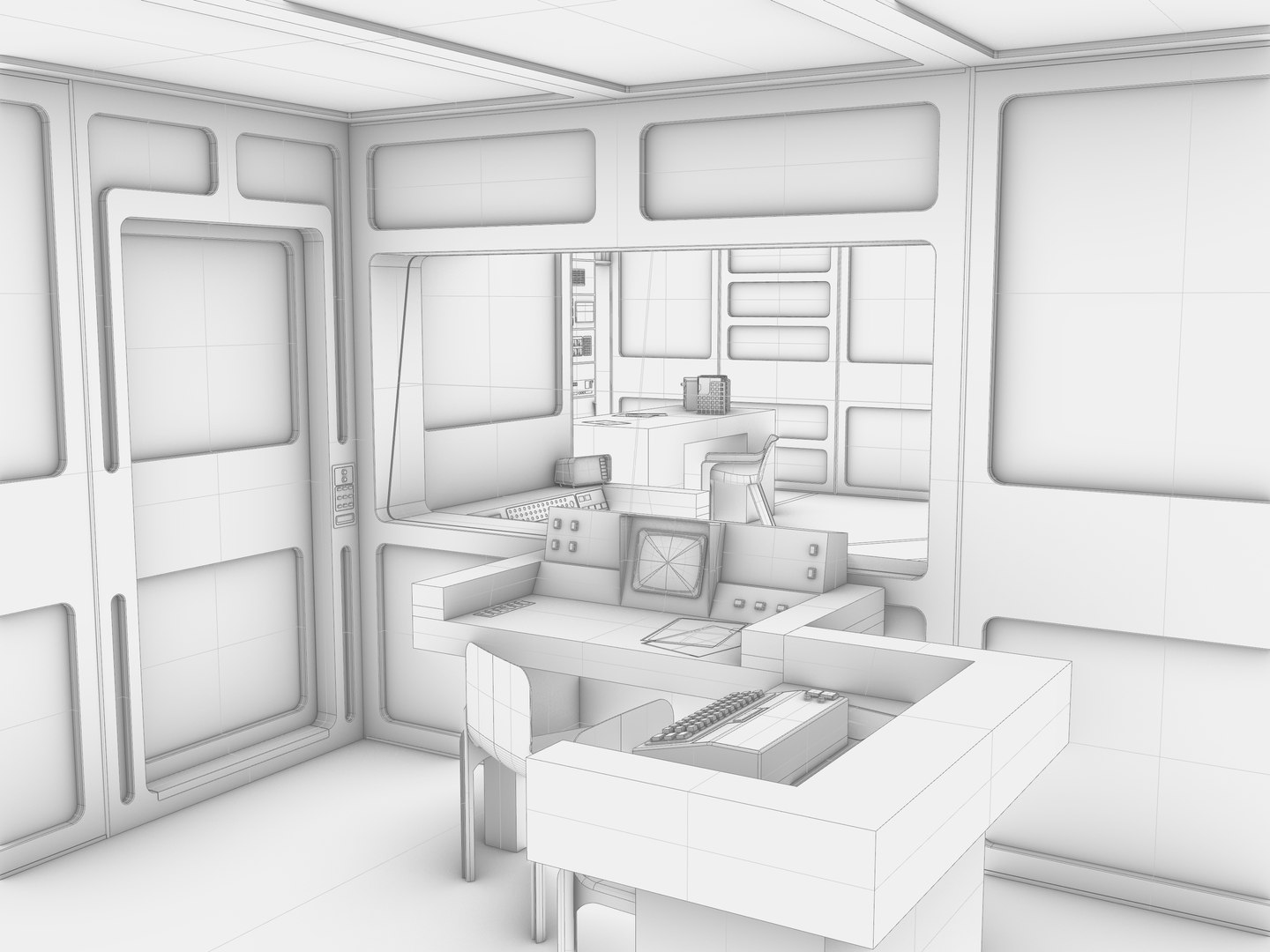 3D Life Support Area - TurboSquid 2165886