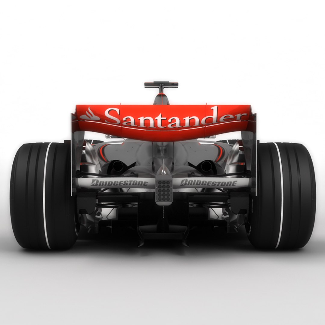 3d Mclaren Mercedes Mp4-22 Car Model