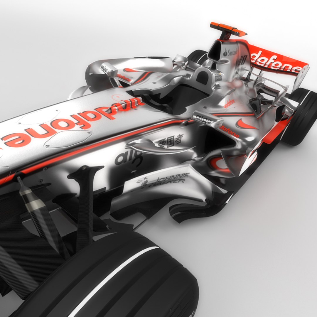 3d Mclaren Mercedes Mp4-22 Car Model