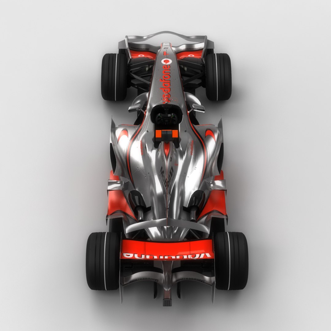 3d Mclaren Mercedes Mp4-22 Car Model