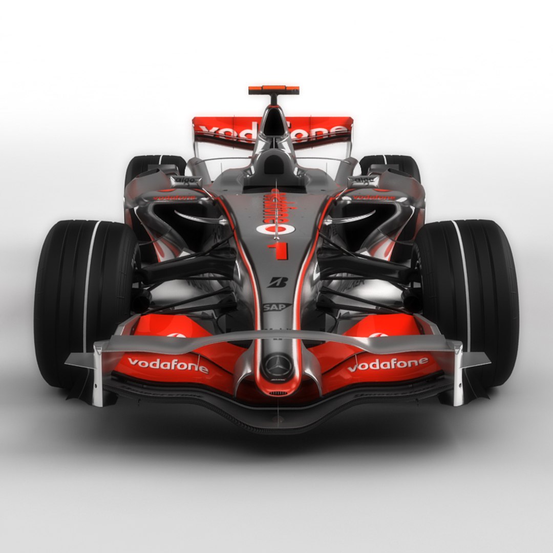 3d Mclaren Mercedes Mp4-22 Car Model