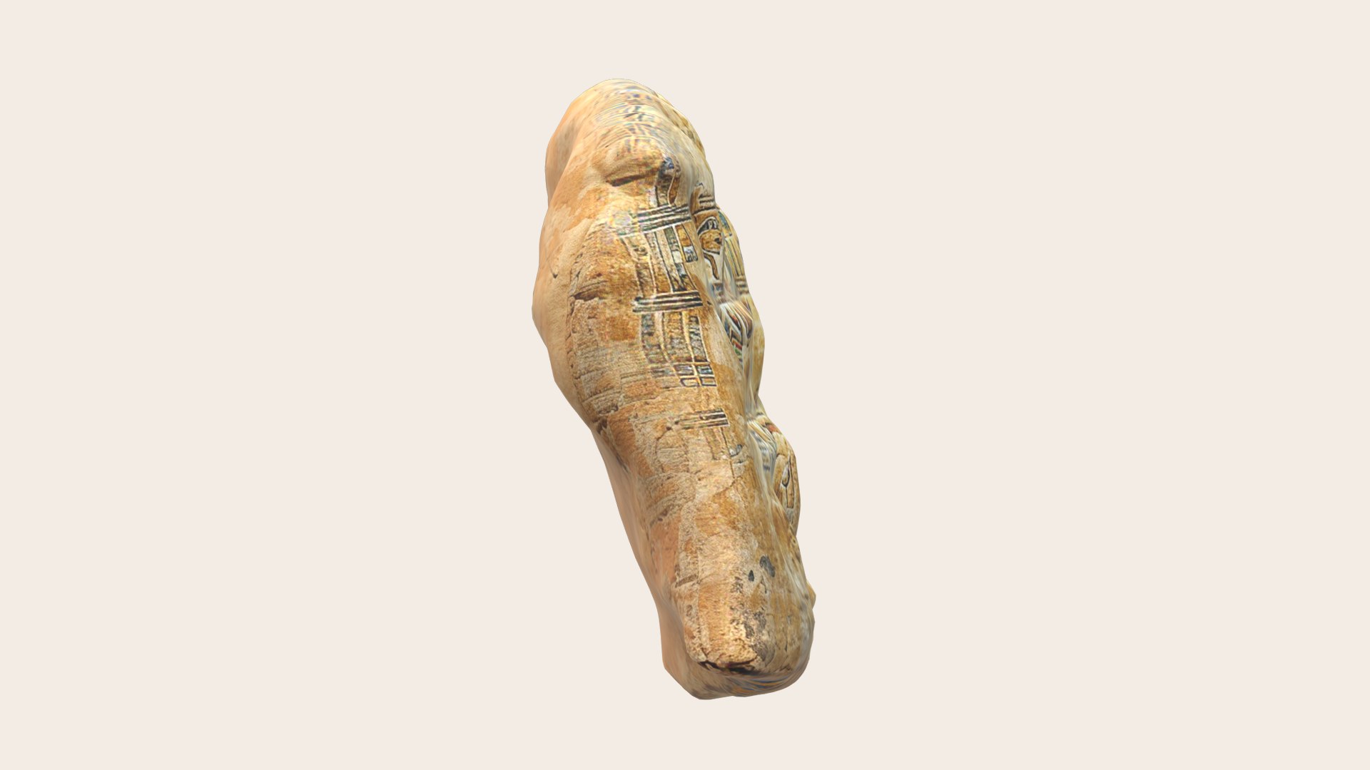 3D Ancient Egyptian Papyrus Fragment Model - TurboSquid 2202744