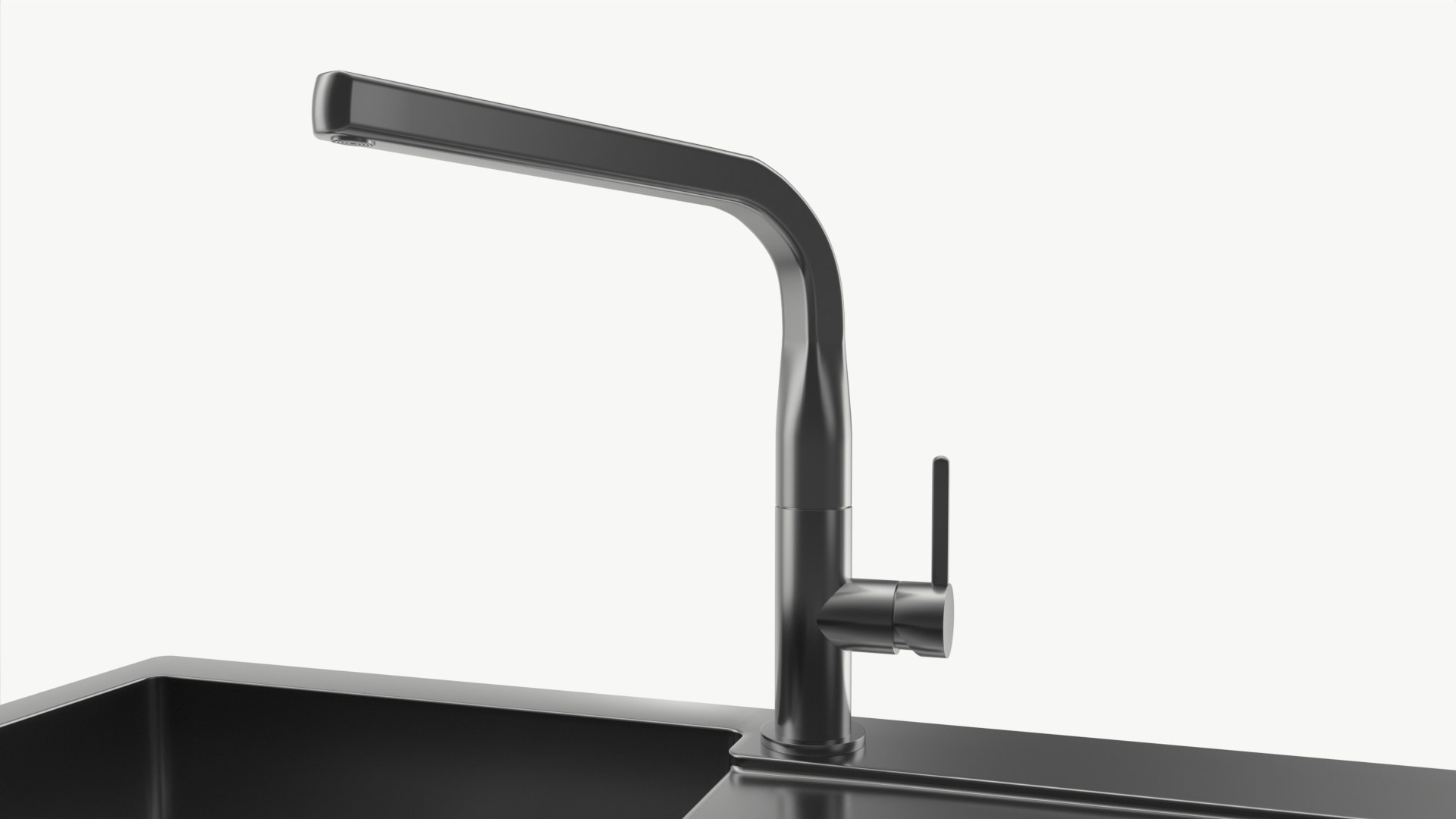 3D model Kitchen Sink Faucet 15 stainless steel - TurboSquid 1968990