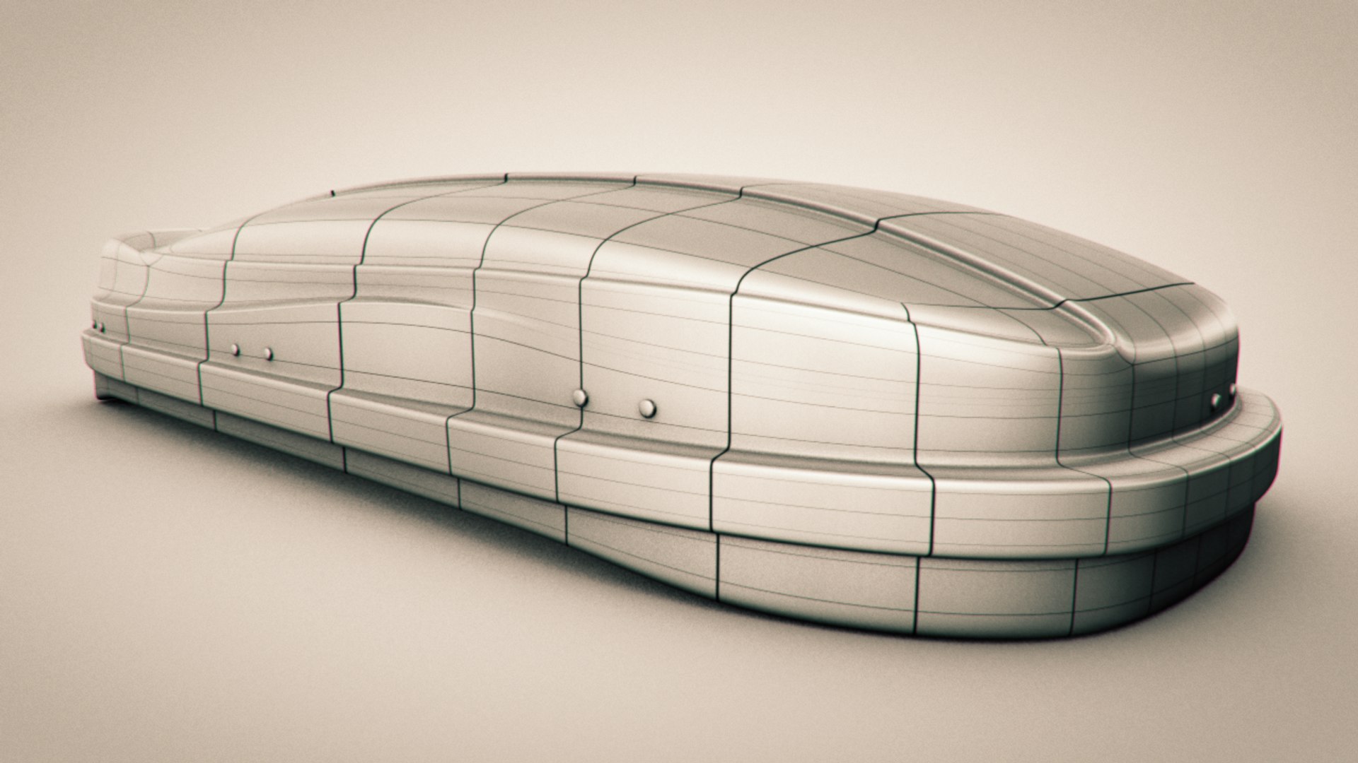 3d Roof Box Roofbox Model
