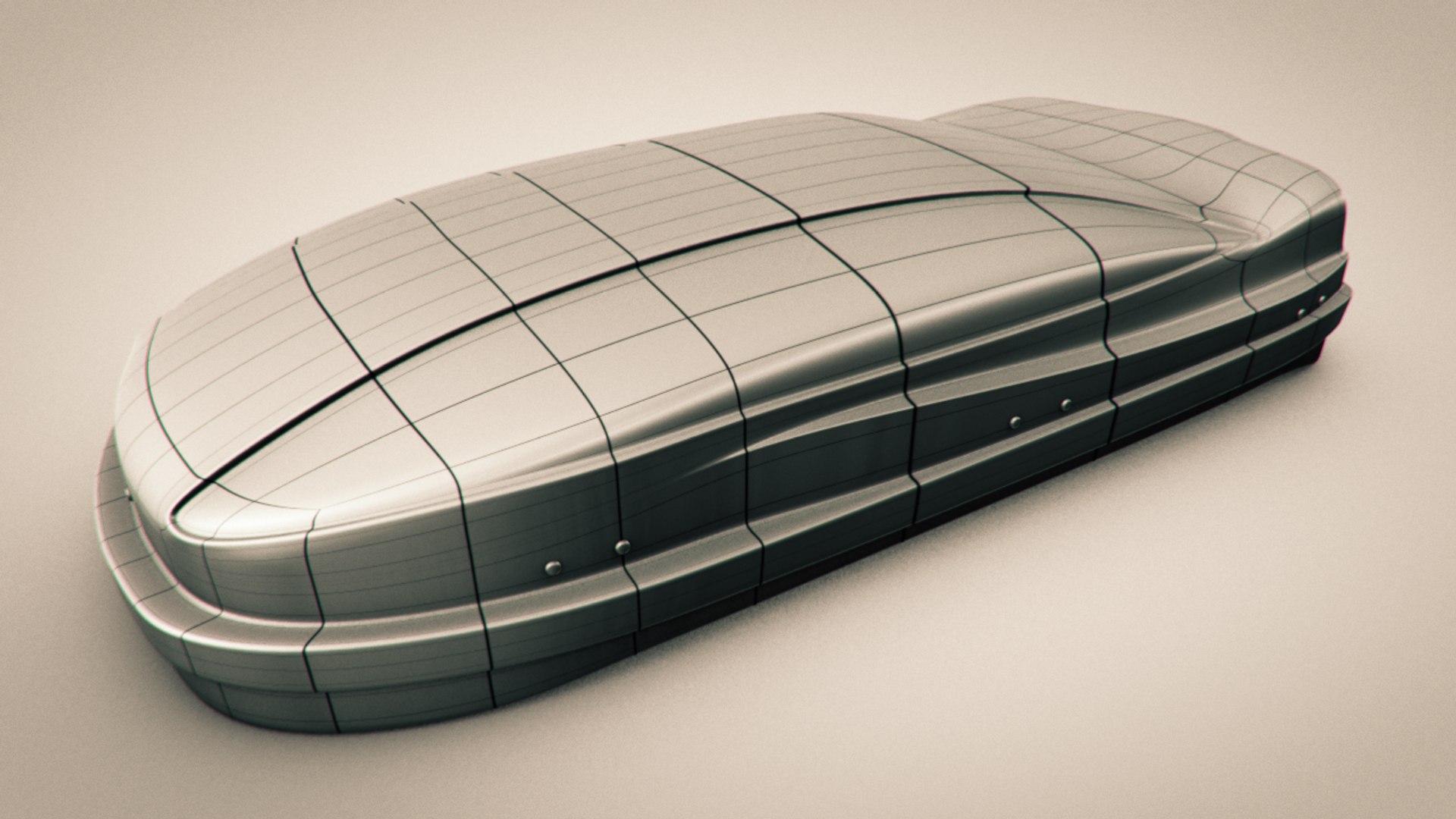 3d Roof Box Roofbox Model