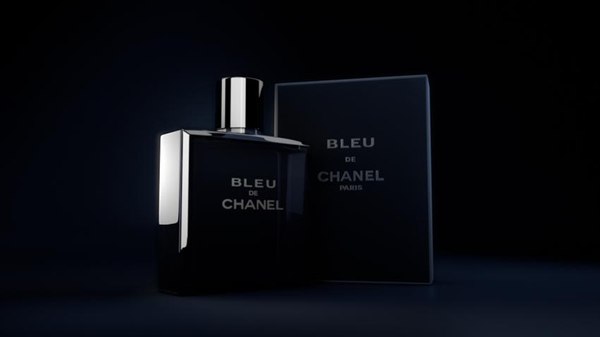 bleu chanel 3d model