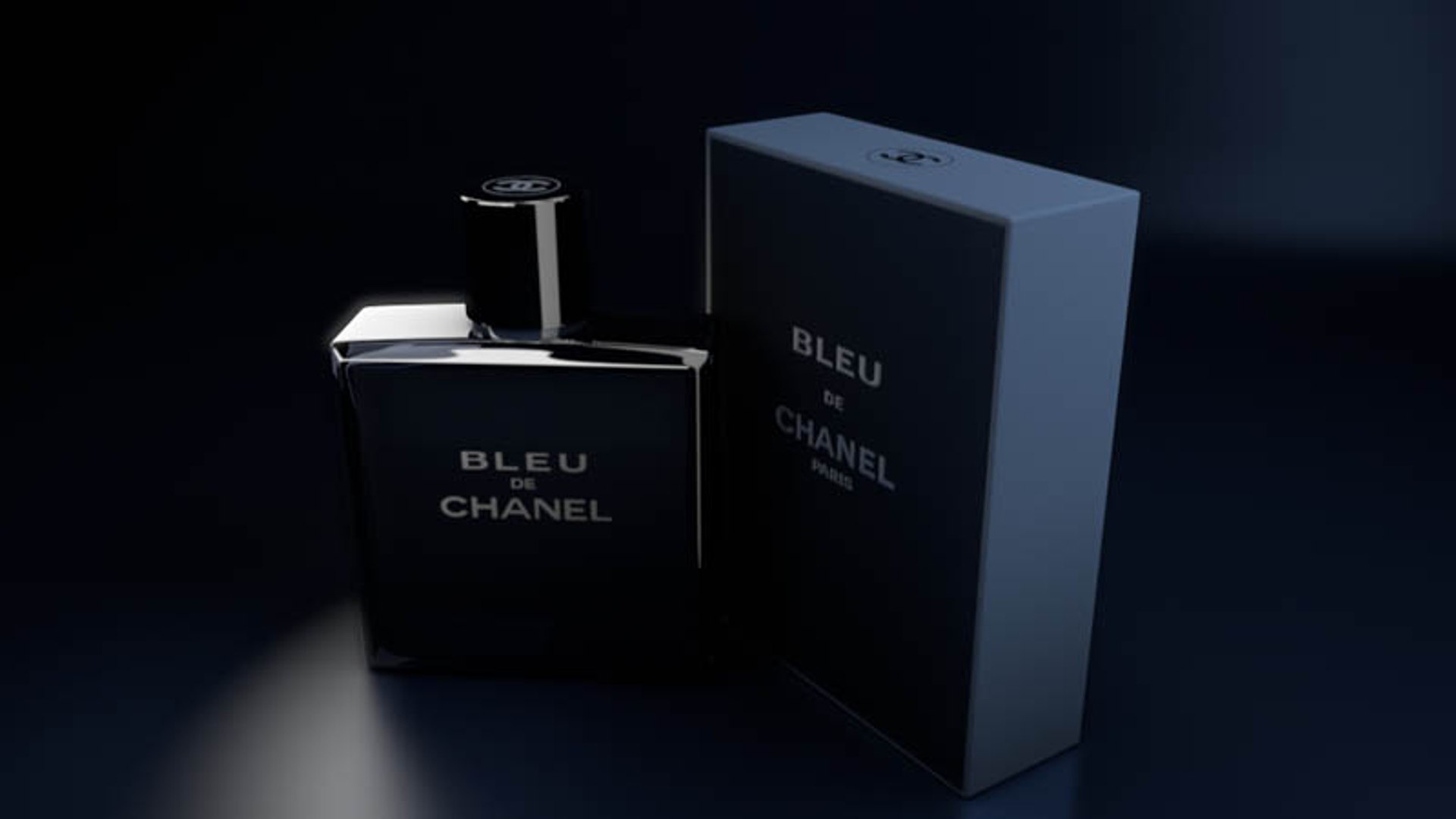 bleu chanel 3d model