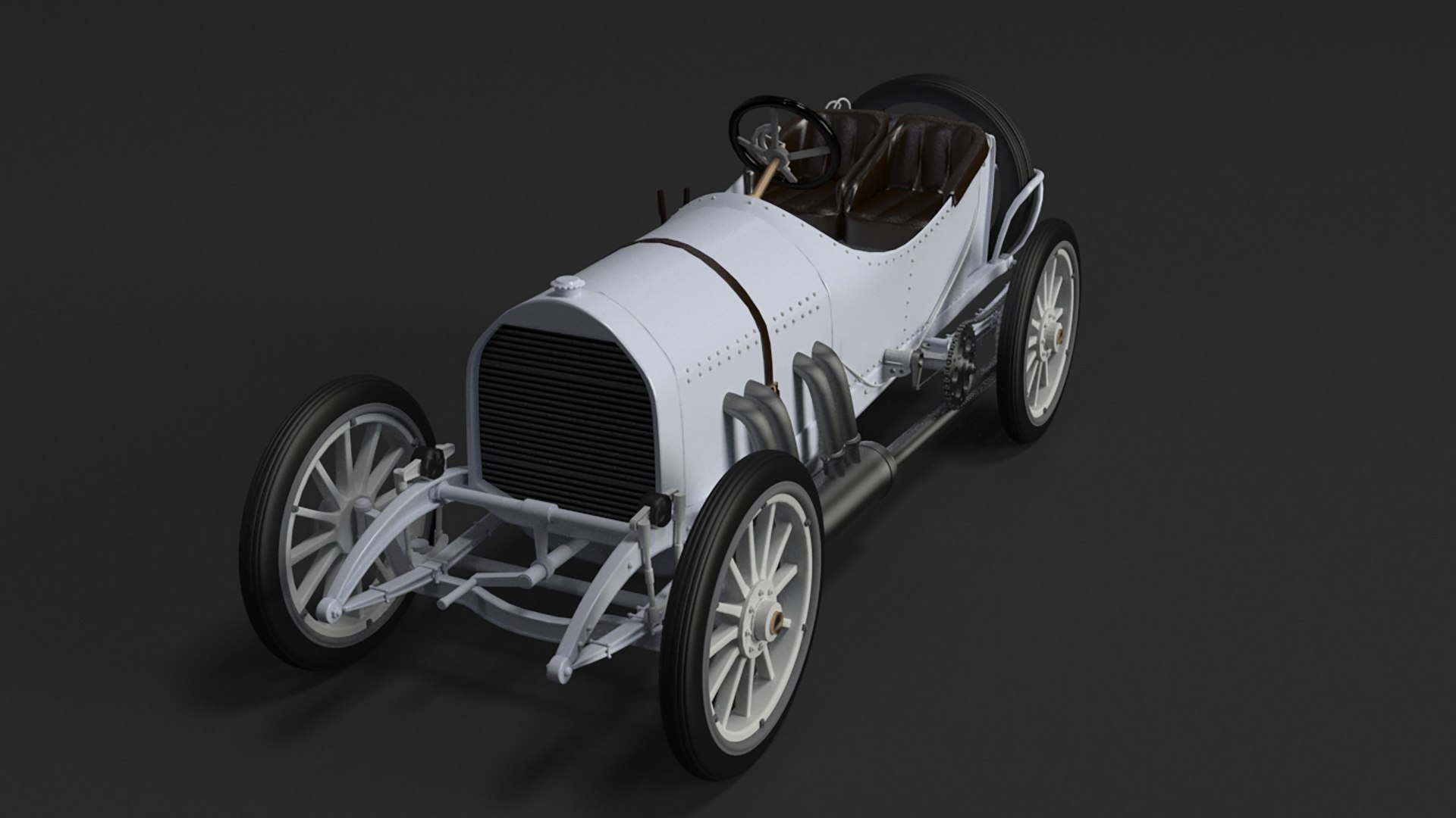 3d 3ds Mercedes Gp 1908