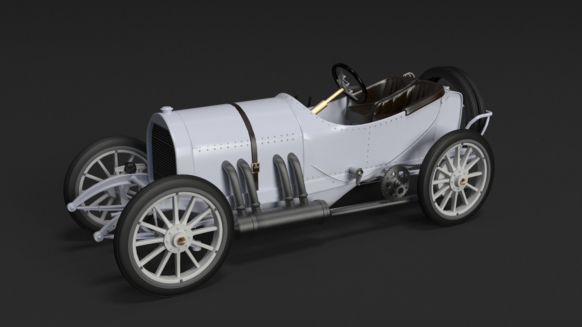 3d 3ds Mercedes Gp 1908