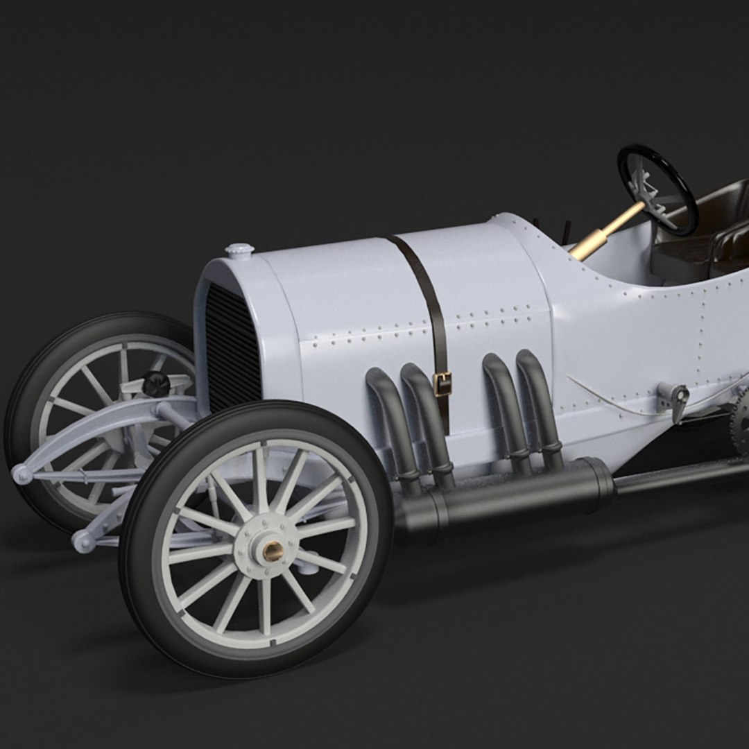 3d 3ds Mercedes Gp 1908