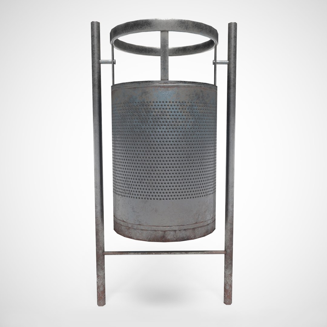 3D Dustbin01 Model - TurboSquid 2393367