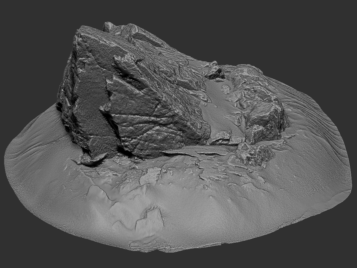 3D Dark Dunes 16k - TurboSquid 1232903