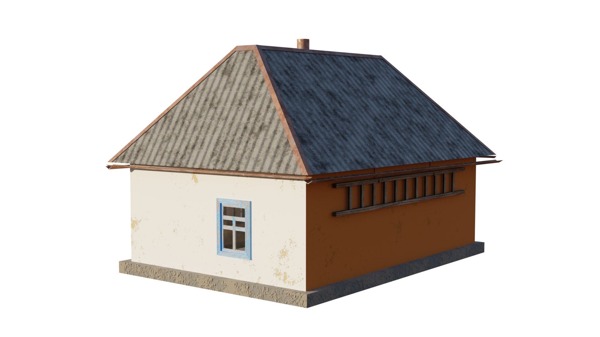 Old Village House Model - TurboSquid 2080180