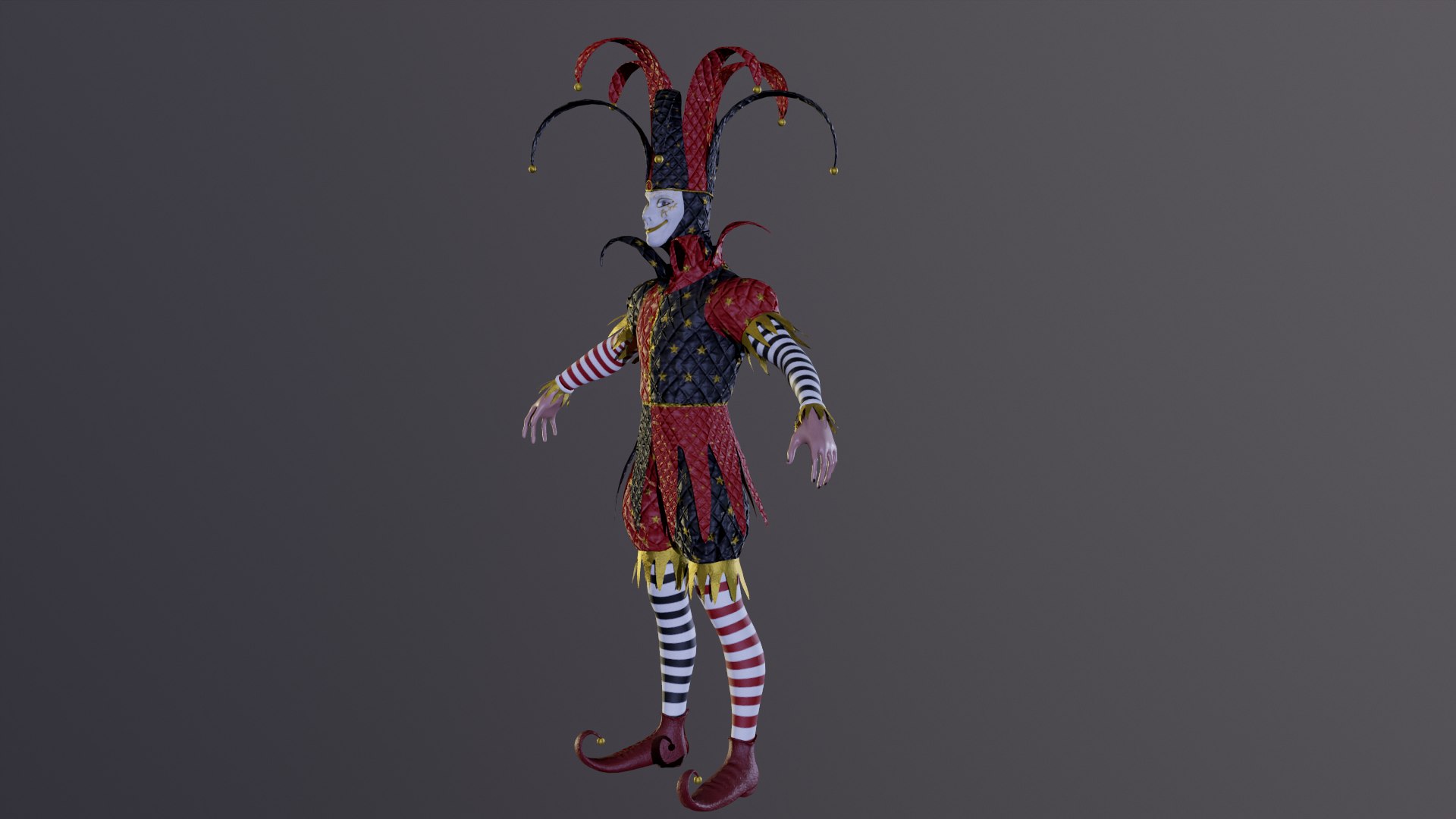 Jester 3D model - TurboSquid 1820004