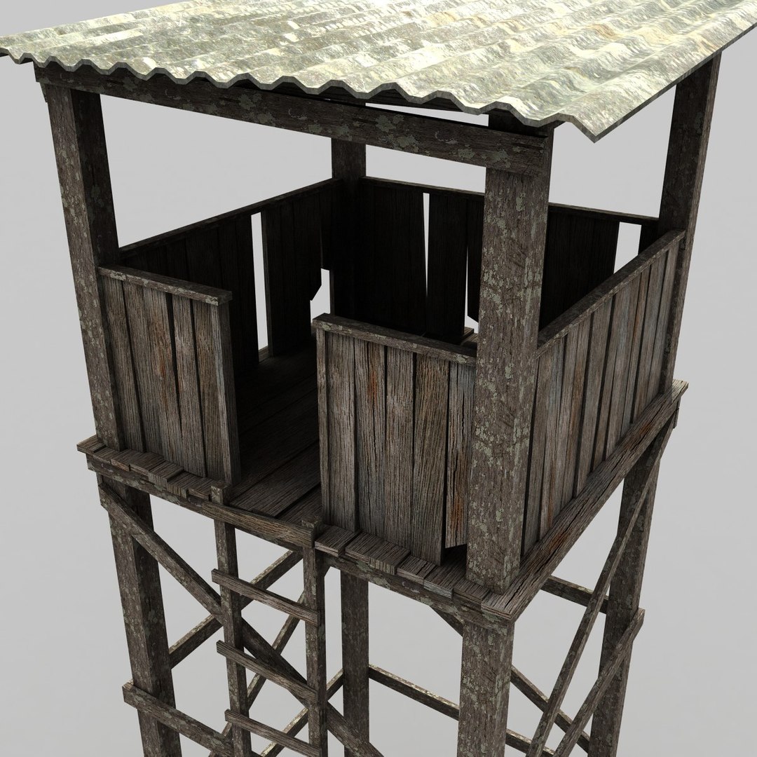 Guard Tower 3d Model