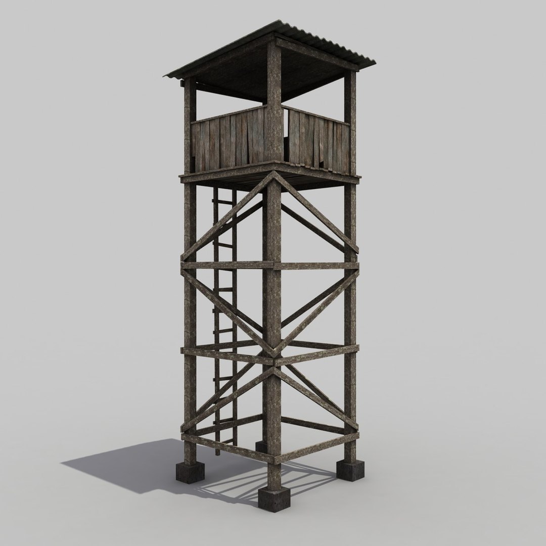 Guard Tower 3d Model