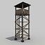 guard tower 3d model