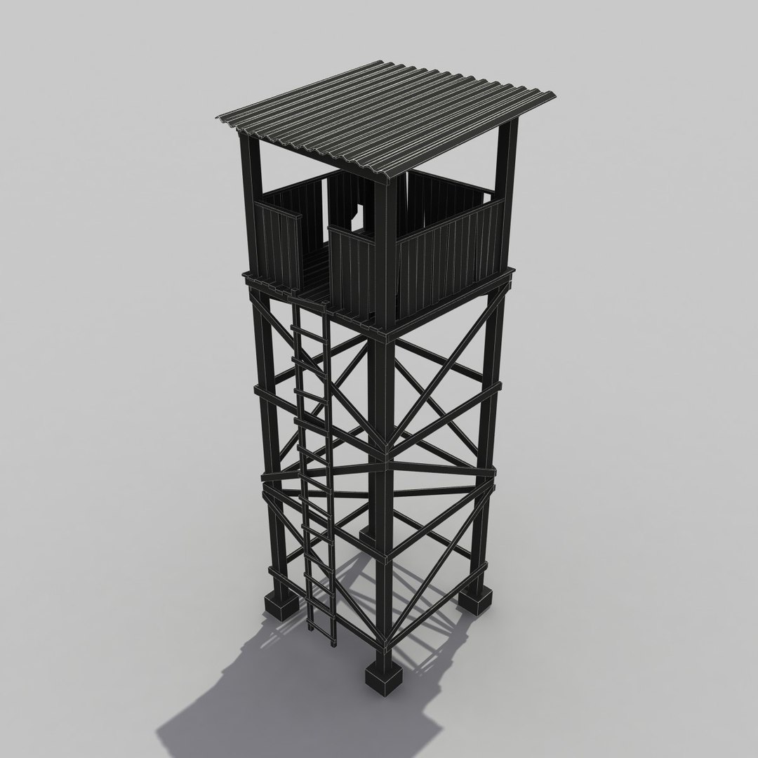 Guard Tower 3d Model