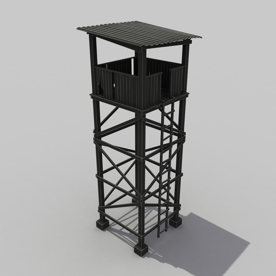 Guard Tower 3d Model