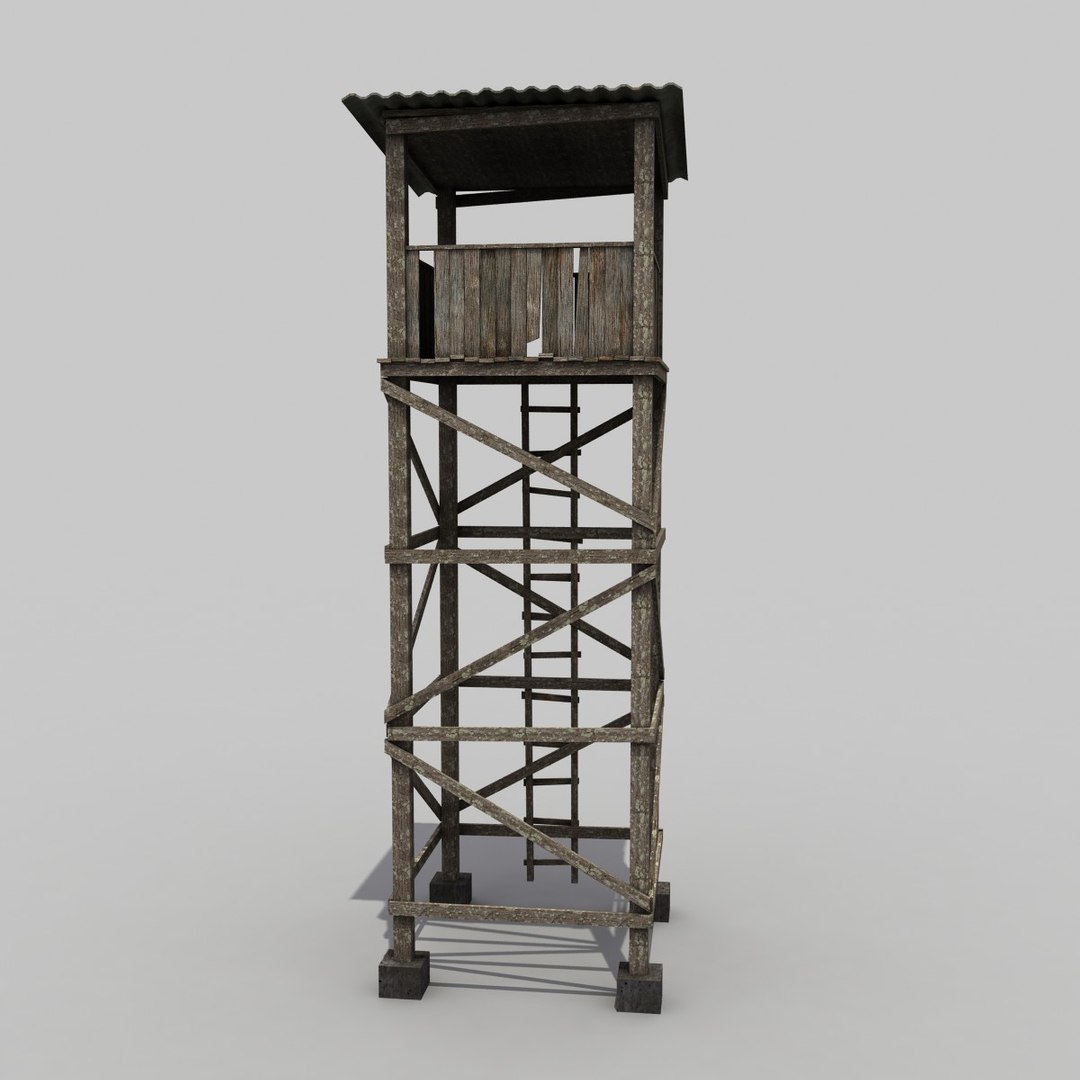 Guard Tower 3d Model