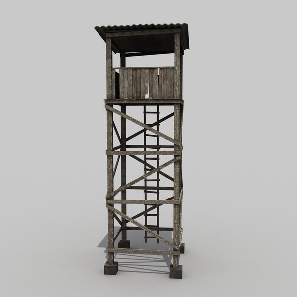 guard tower 3d model