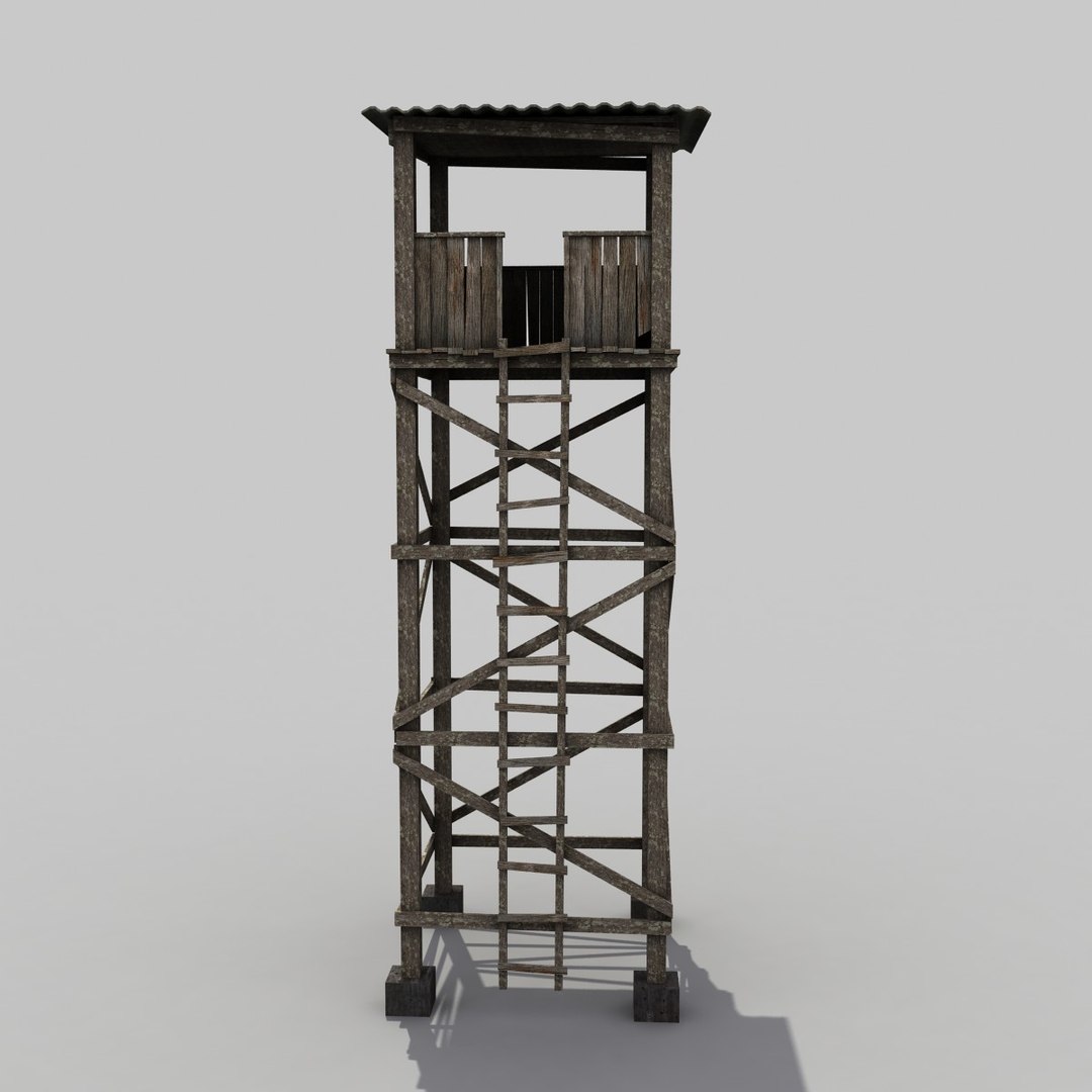 Guard Tower 3d Model