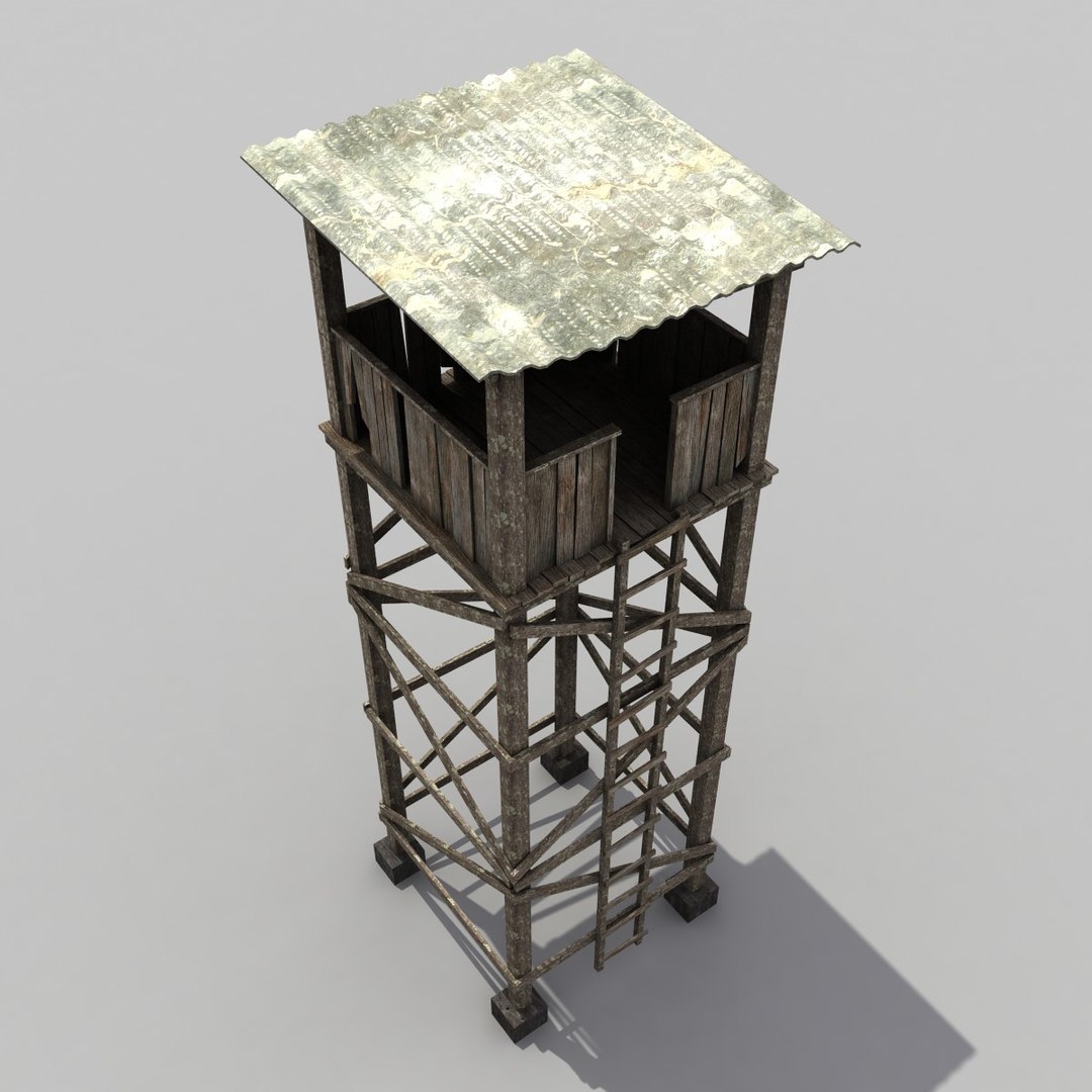 Guard Tower 3d Model