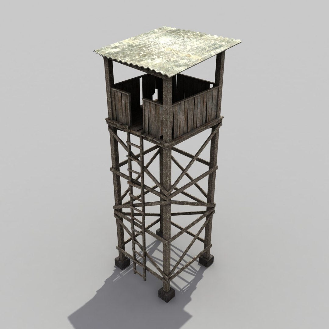 Guard Tower 3d Model