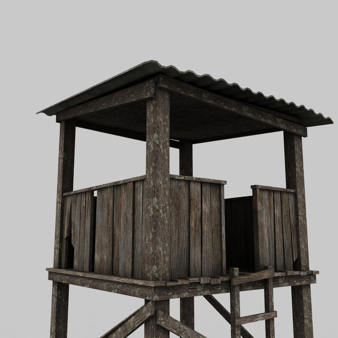 Guard Tower 3d Model