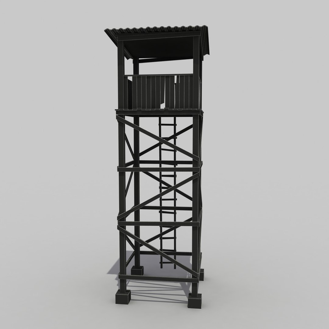 Guard Tower 3d Model