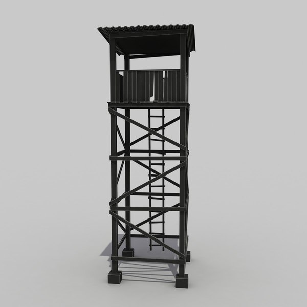 guard tower 3d model