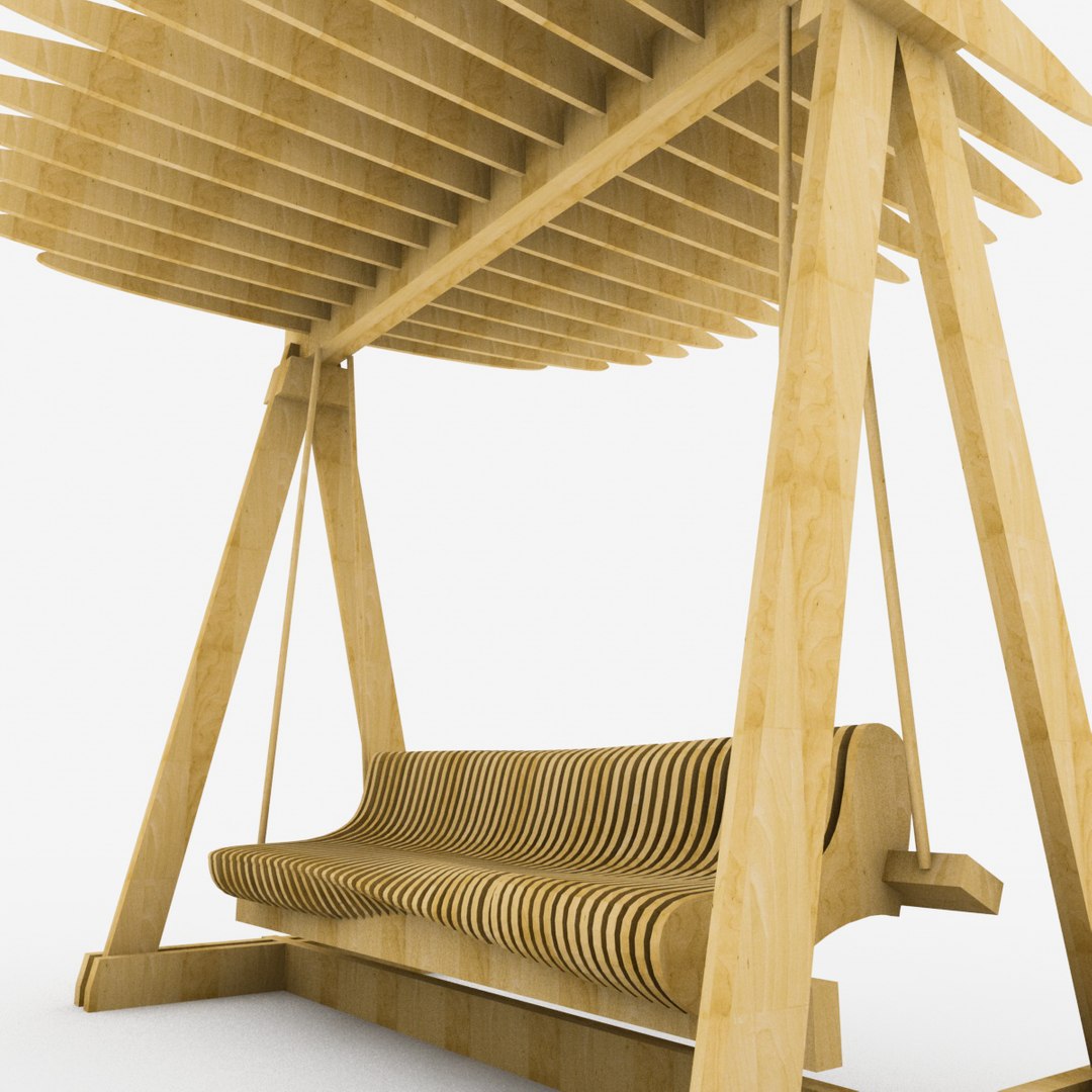 Bench Parks Parametric 3d C4d