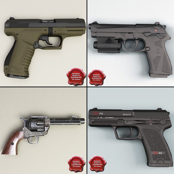 USP P8 3D Models for Download | TurboSquid