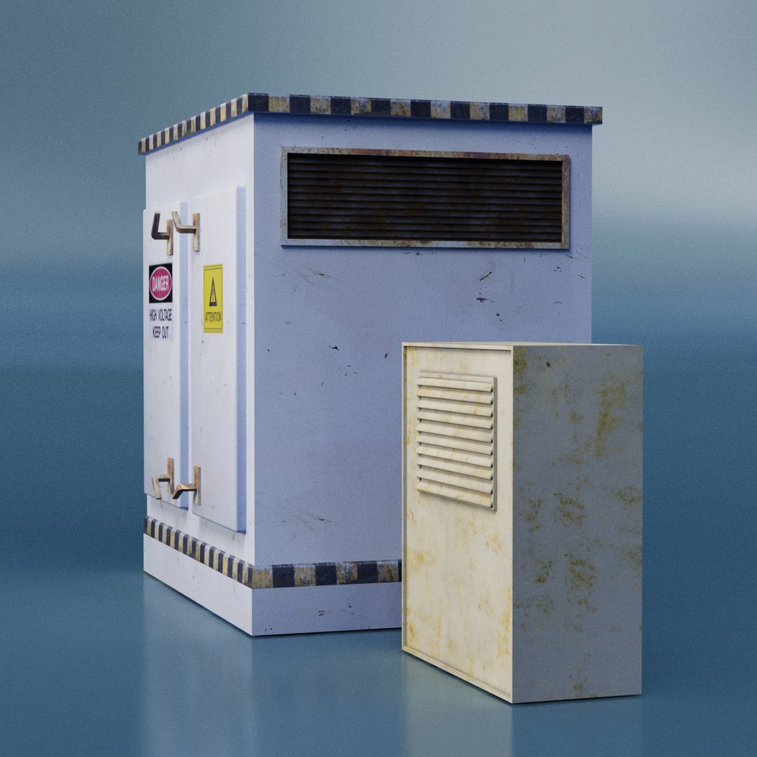 Electric Box 3D Model - TurboSquid 1409776