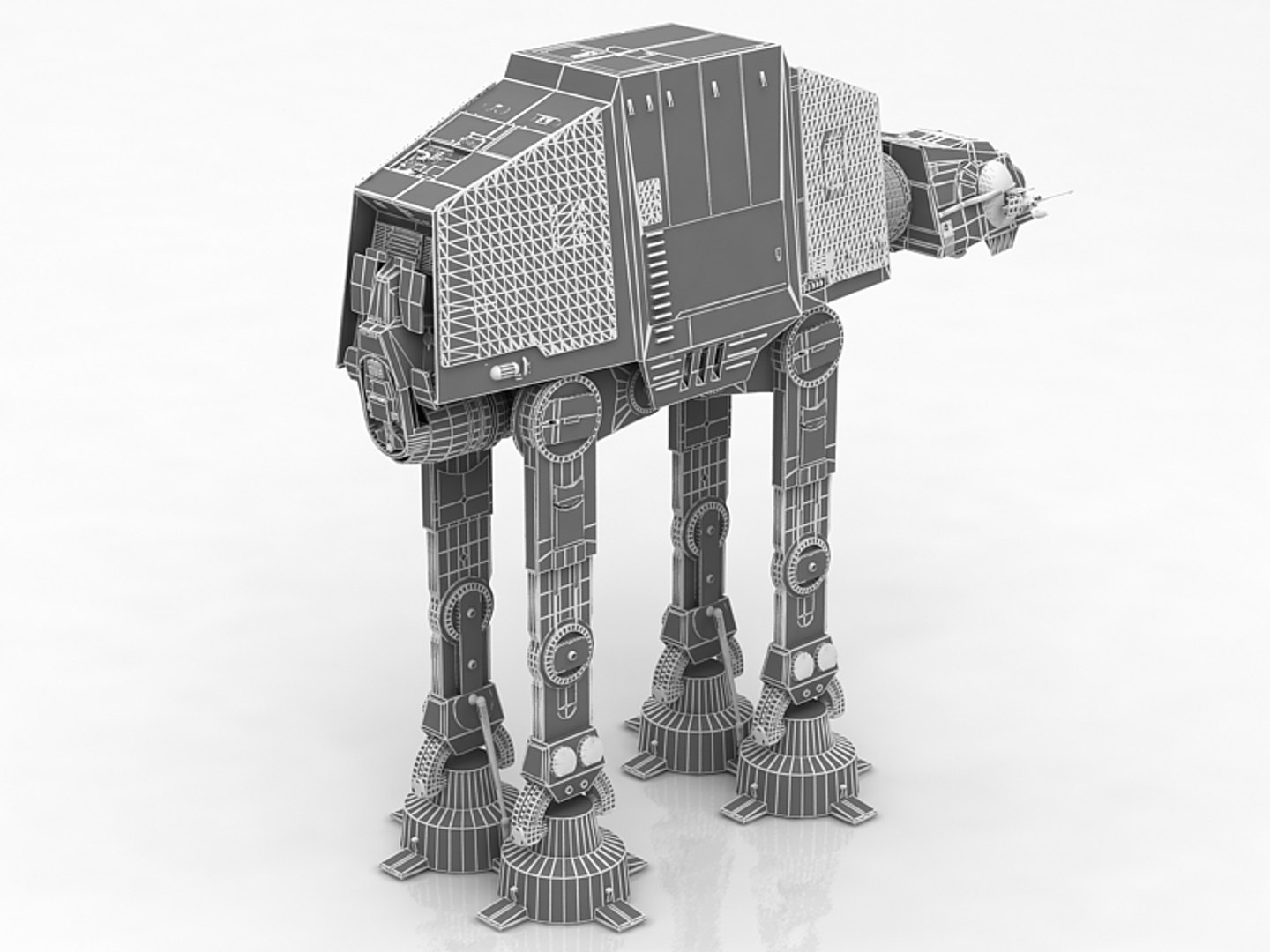 Machine Star Wars Imperial 3D Model - TurboSquid 1622945