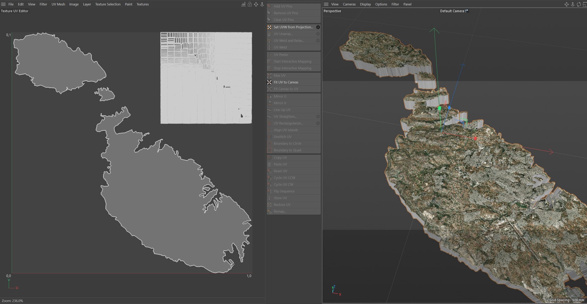 3D Malta Terrain Map - TurboSquid 2336527