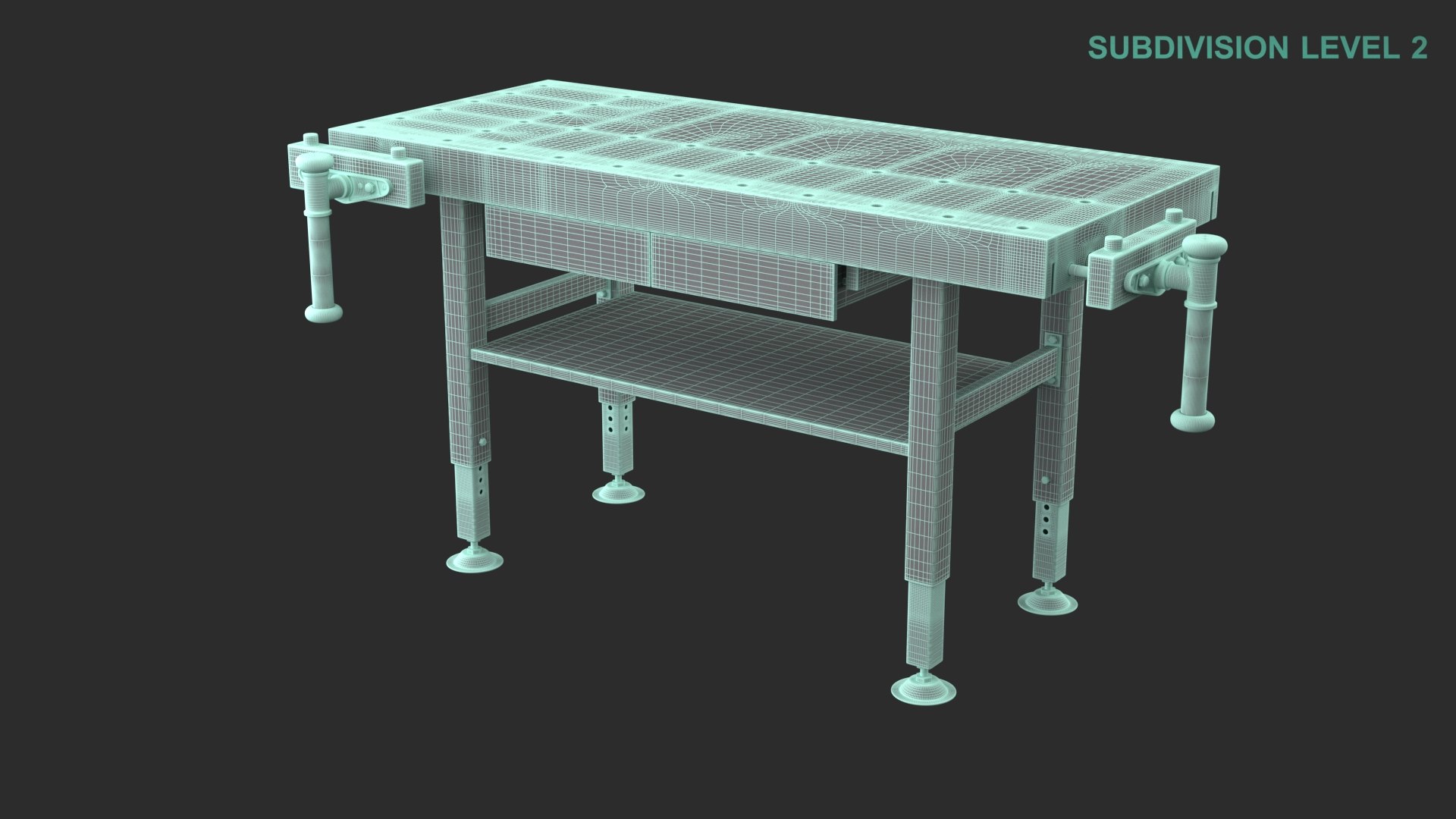 Workbench 3D Model - TurboSquid 2021218