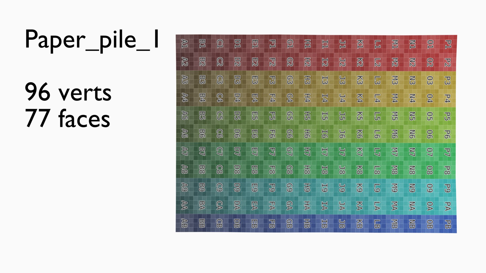 3D Piles Of A4 Papers - 9 Variants - TurboSquid 2245861