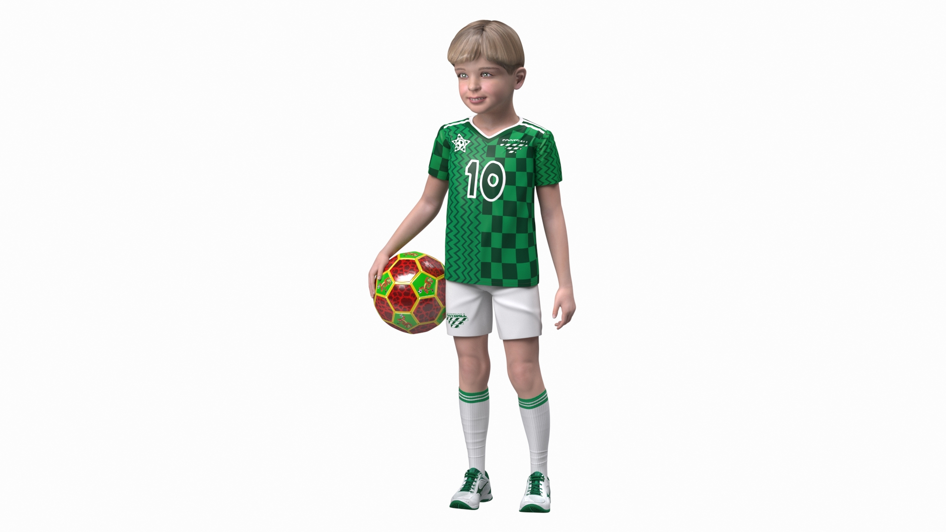 3D Realistic Child Boy Sport Style Model - TurboSquid 1919099