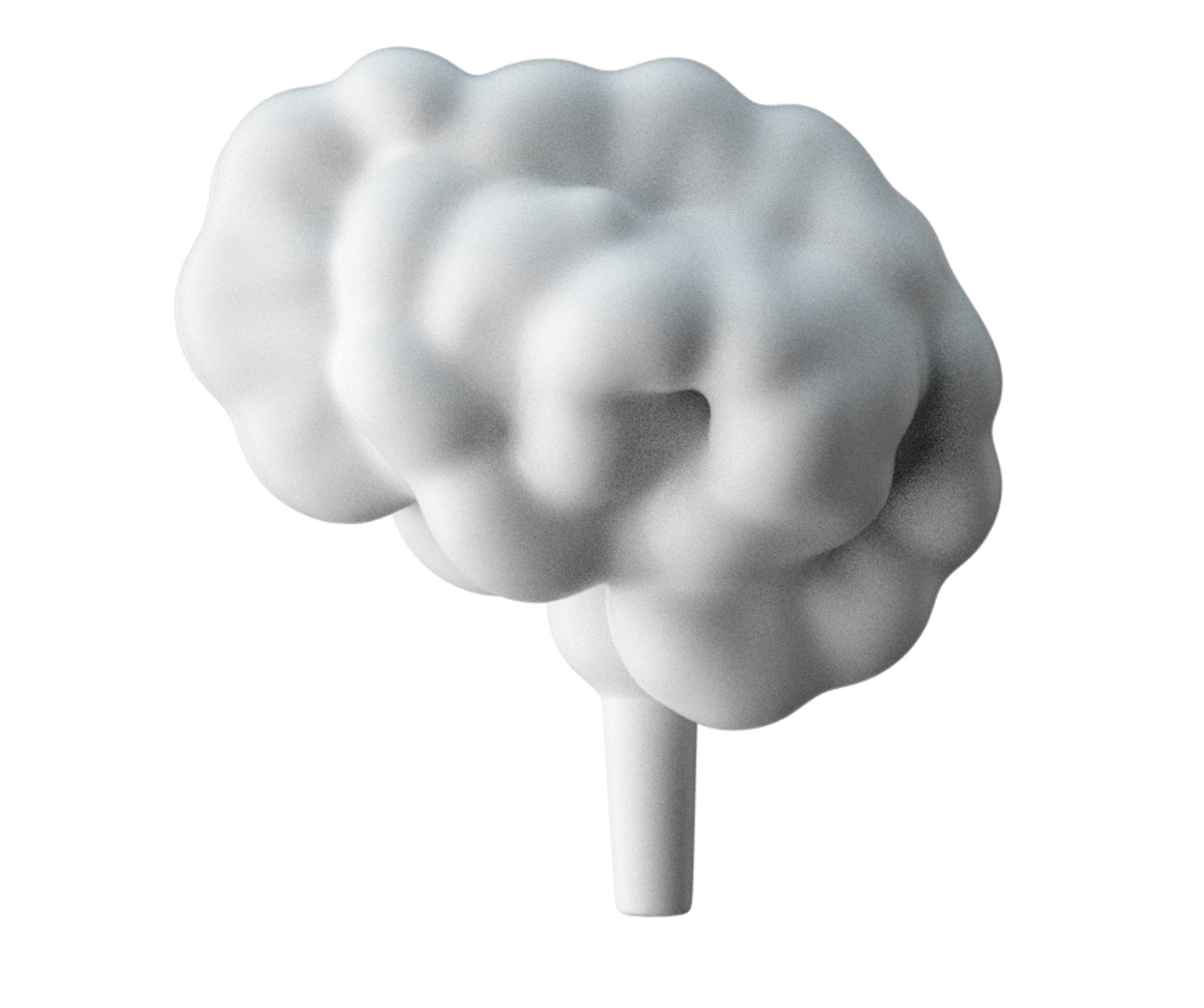 Simple Brain Anatomy 3D - TurboSquid 1493655