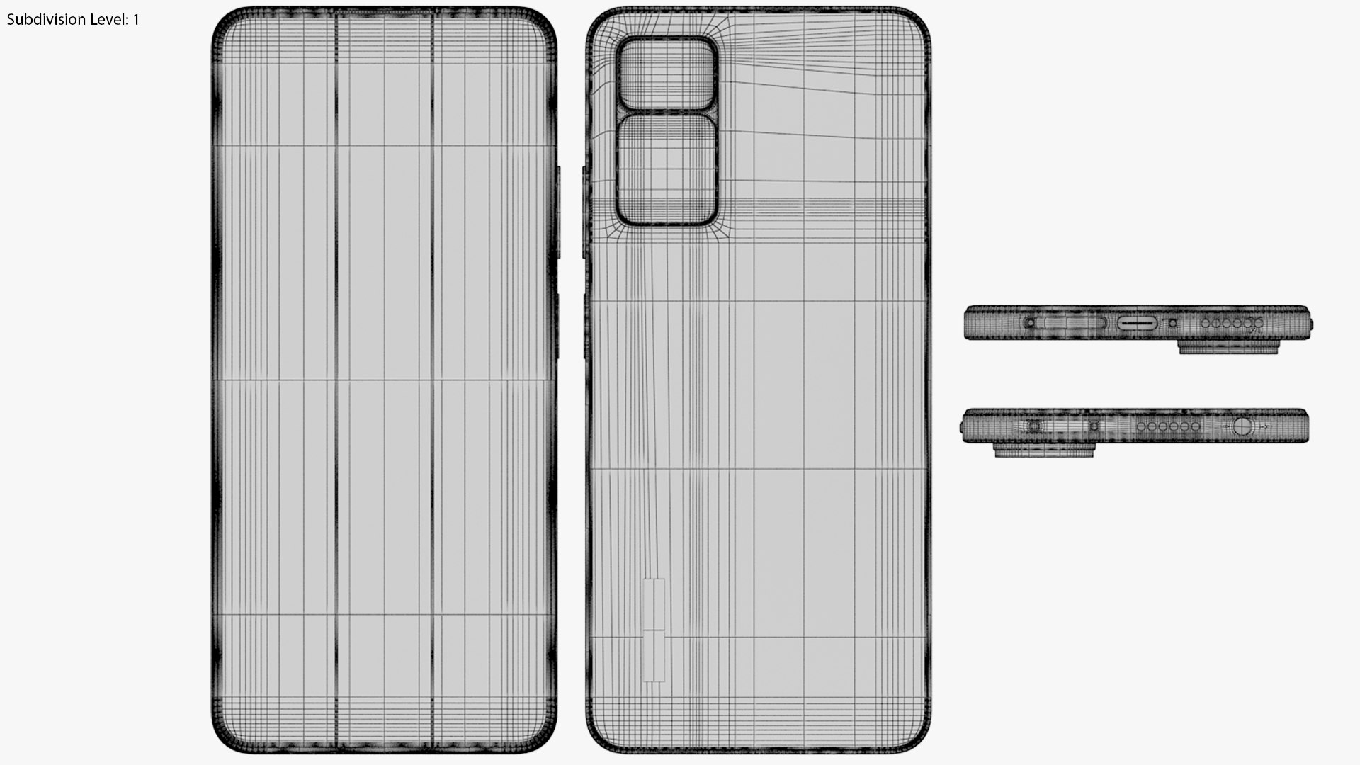 Xiaomi Redmi Note 11 Pro 5G White 3D Model - TurboSquid 1863896