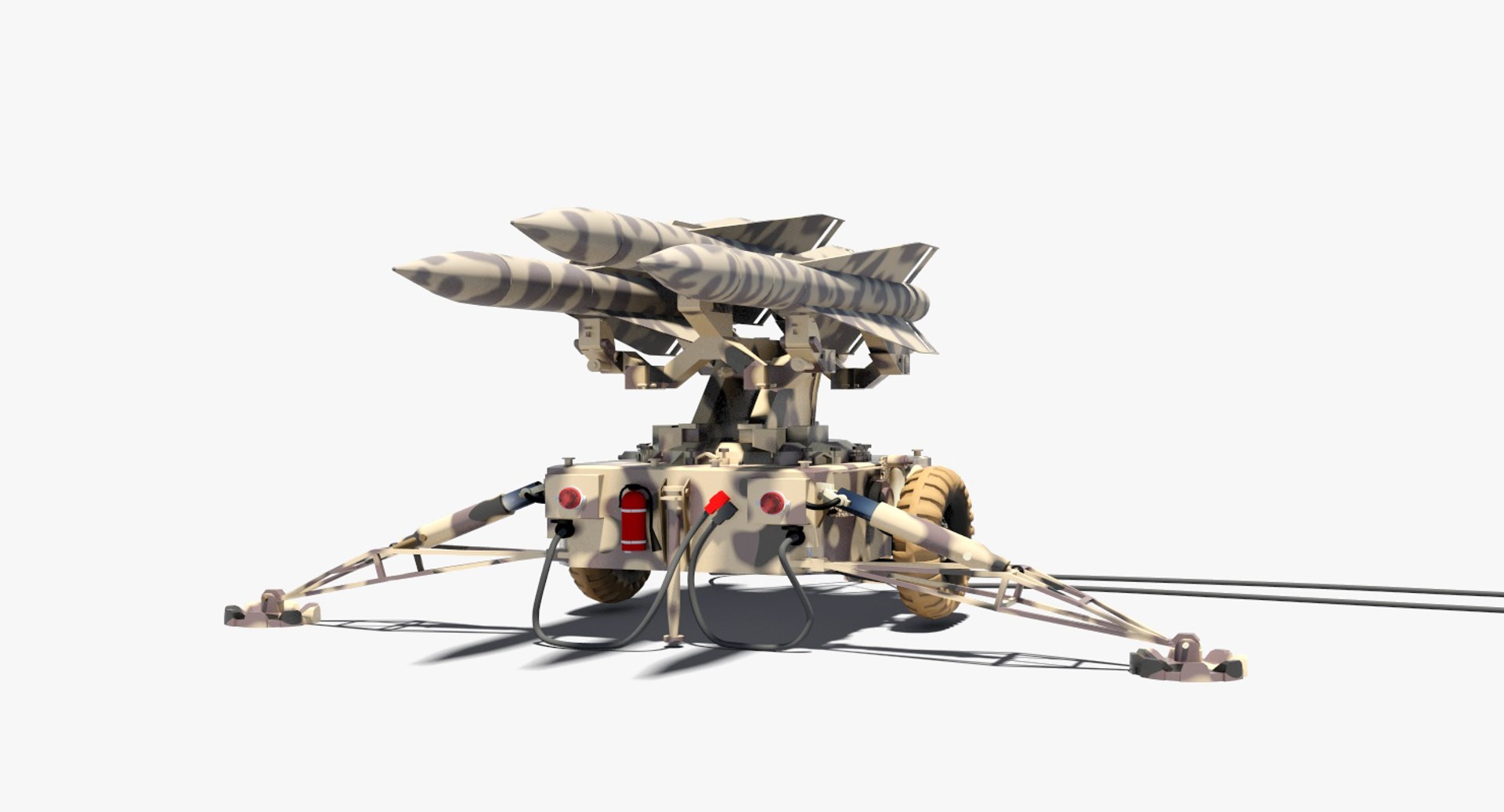 3d Hawk Missile Launcher
