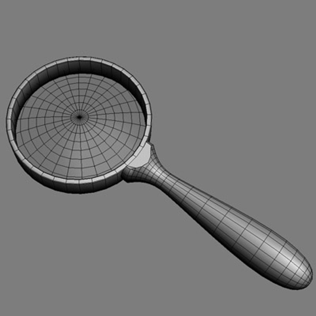Free Magnifying Glass 3d Model