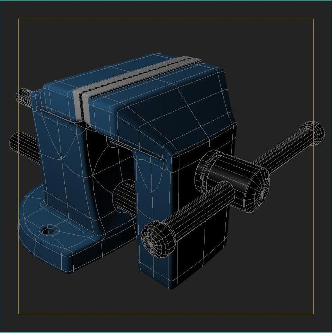 3d Bench Clamp Model