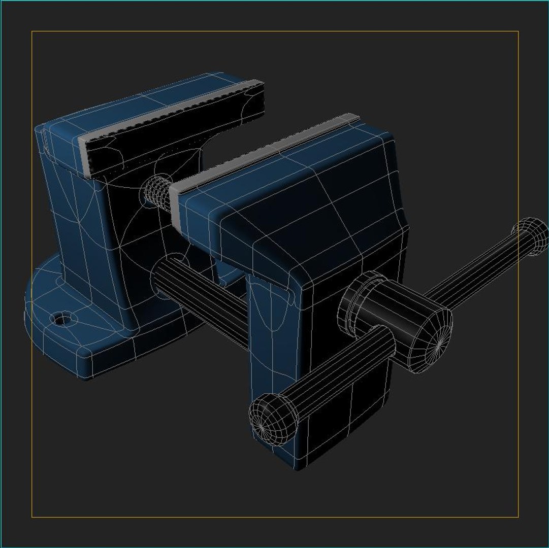 3d Bench Clamp Model