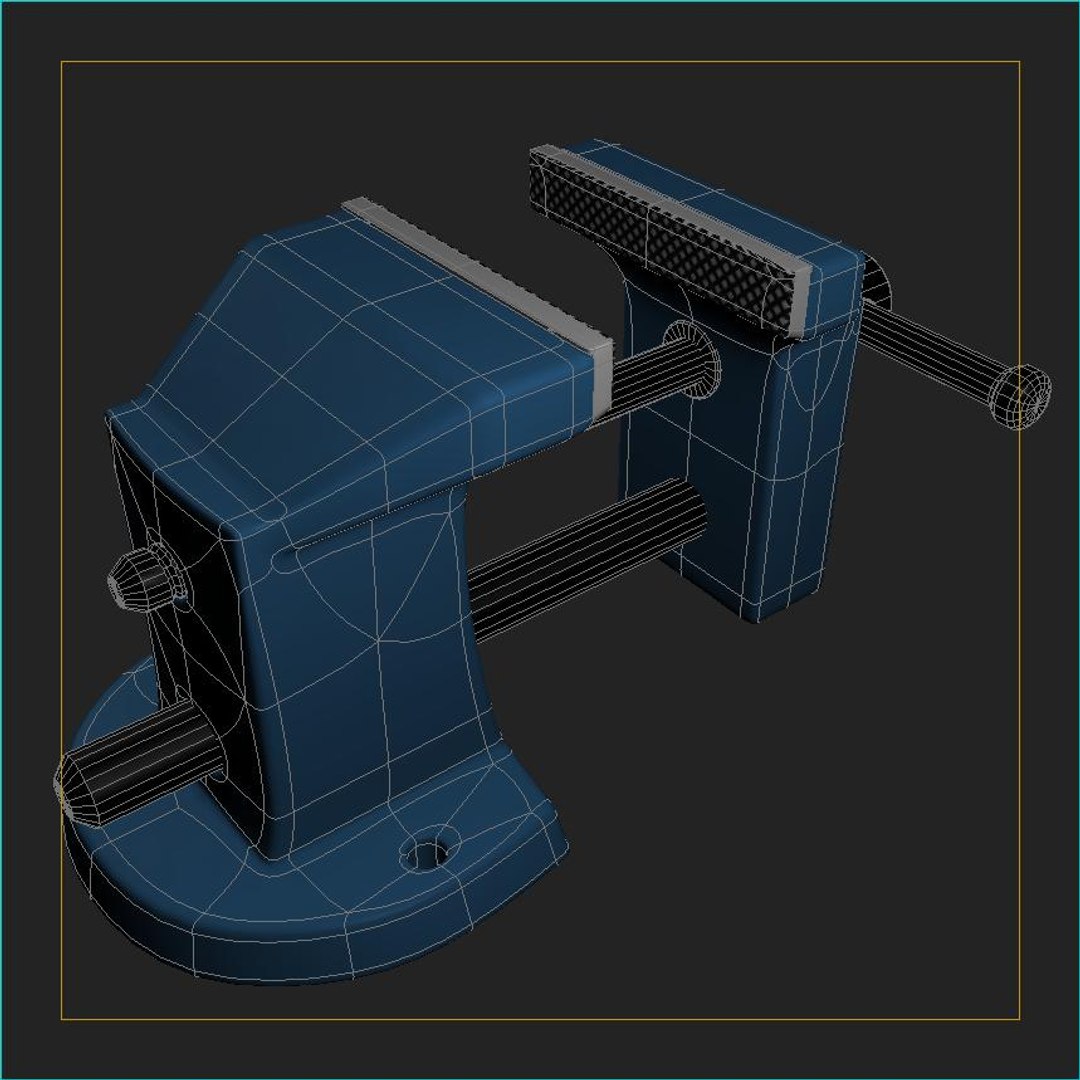 3d Bench Clamp Model